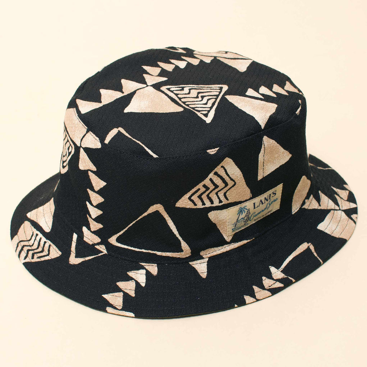 Reversible Hat "Kapa Black x Twill" – LANI'S General Store TOKYO