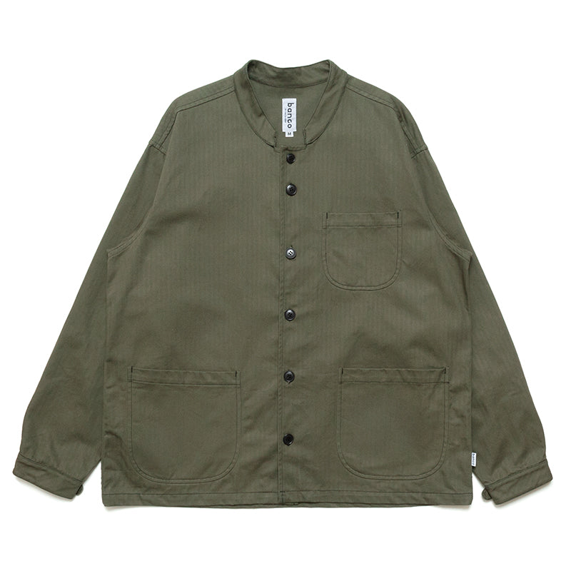 Herringbone Stand Collar – LANI'S General Store TOKYO